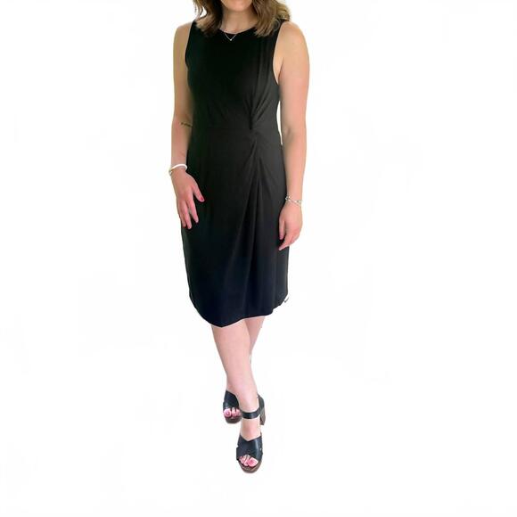 DOE AND RAE | Dresses | New Doe And Rae Richmond Front Twist Midi Dress ...